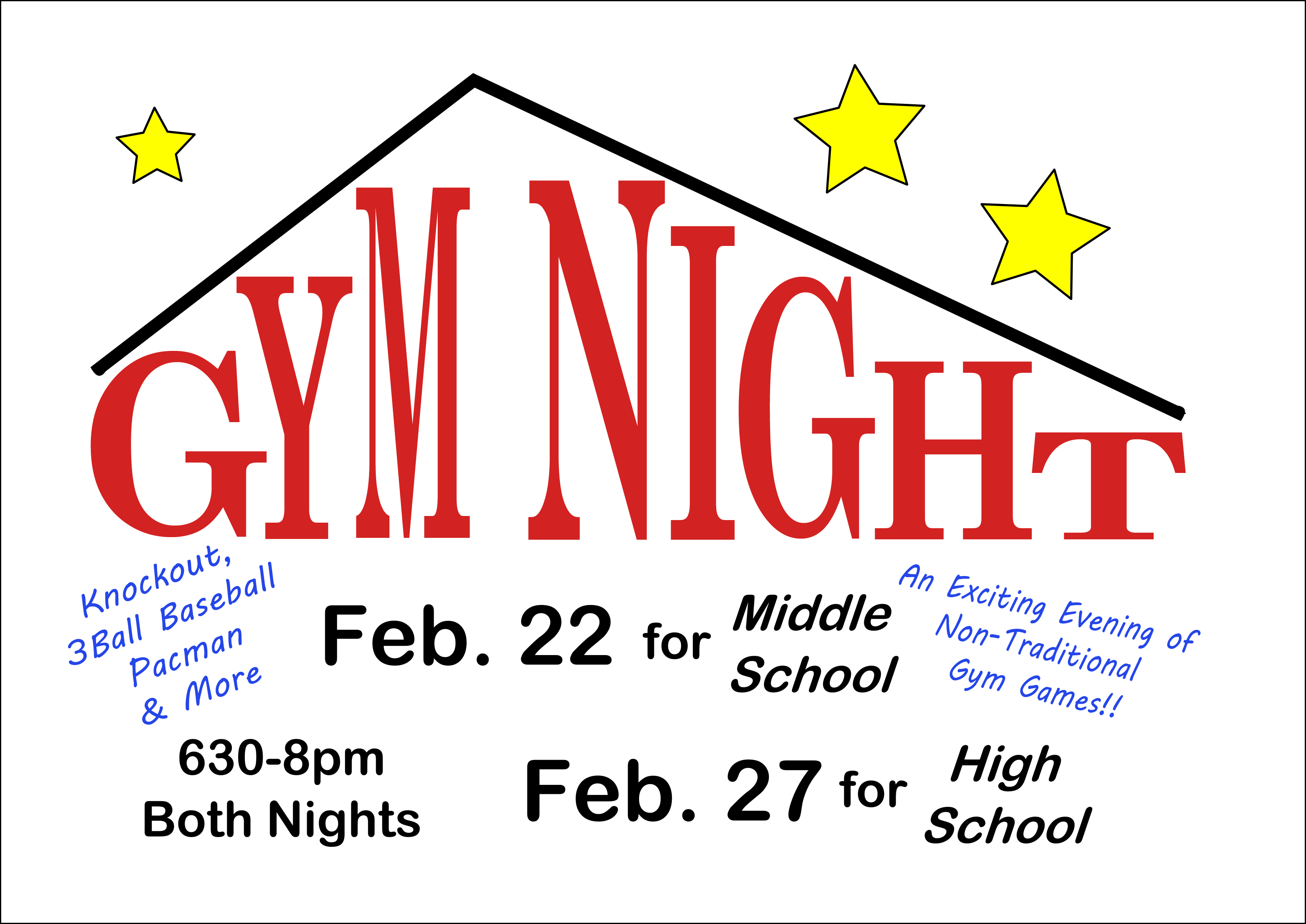 Gym Night 2018 – Beth Haven Christian School